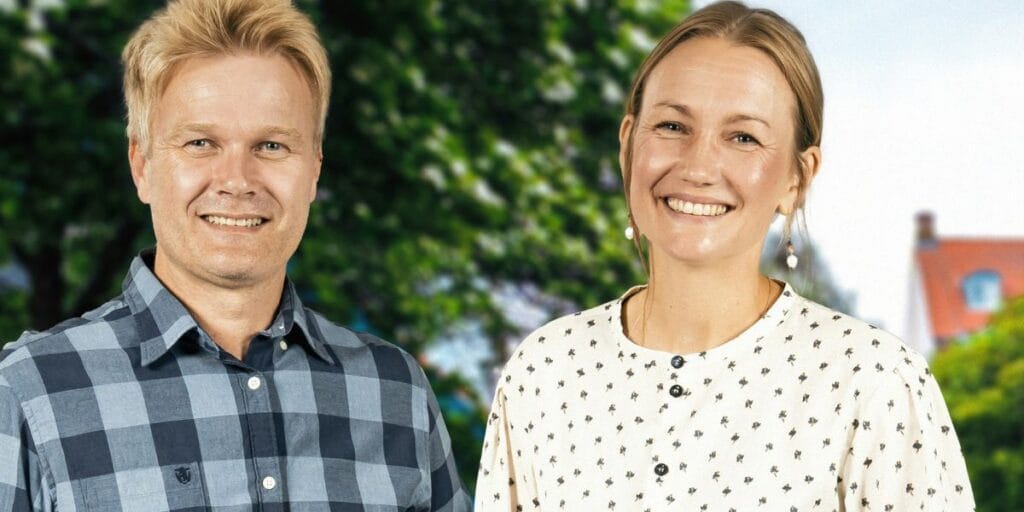 Da Sara Lygum og hendes mand mødte hinanden, anede han intet: Fik sig et kæmpe chok