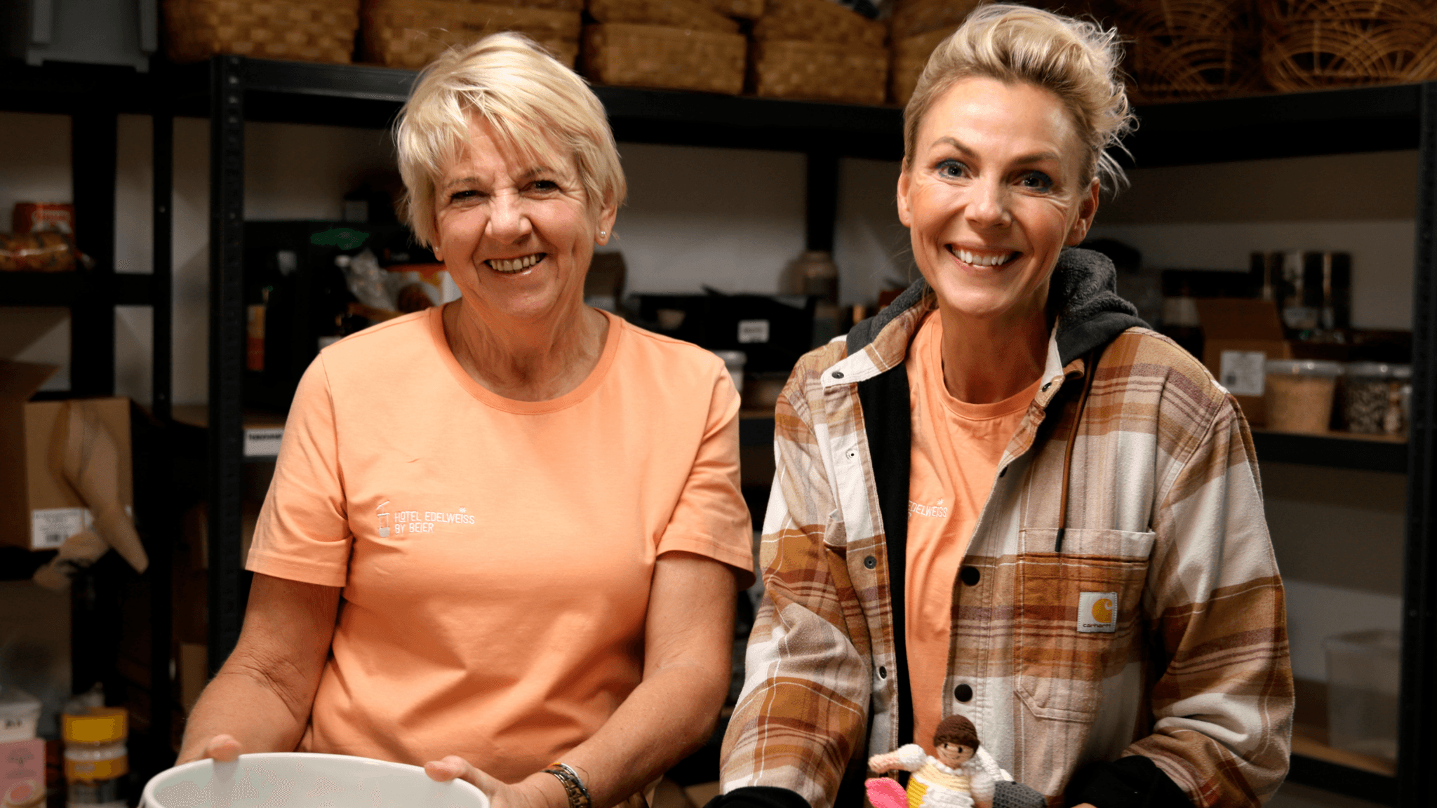 Dejligt nyt for familien Beier: Fejret på hotellet