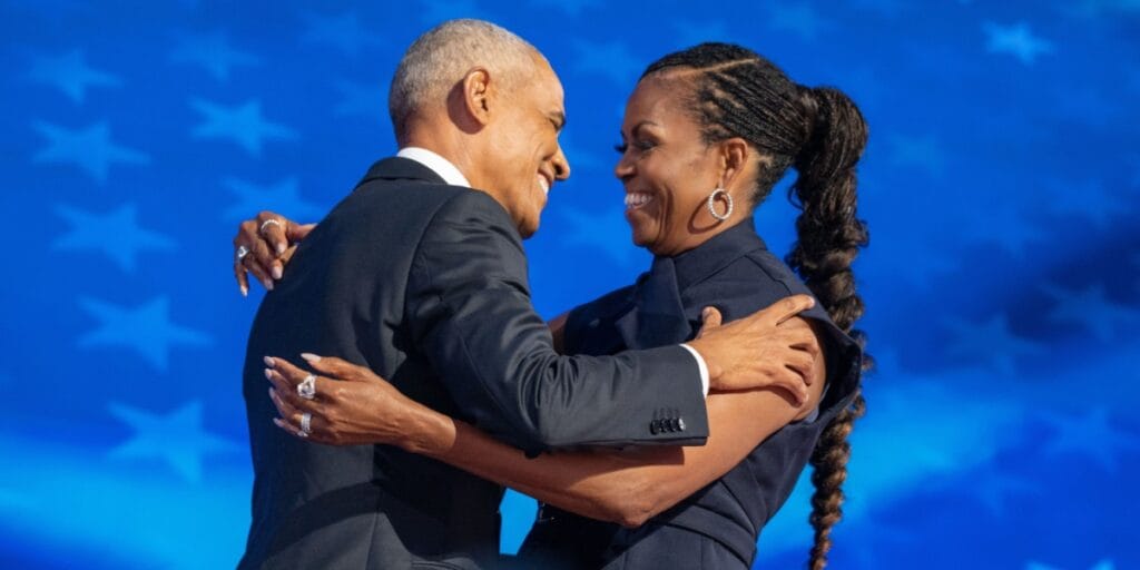 Rygterne om skilsmisse svirrer: Michelle Obama tager bladet fra munden